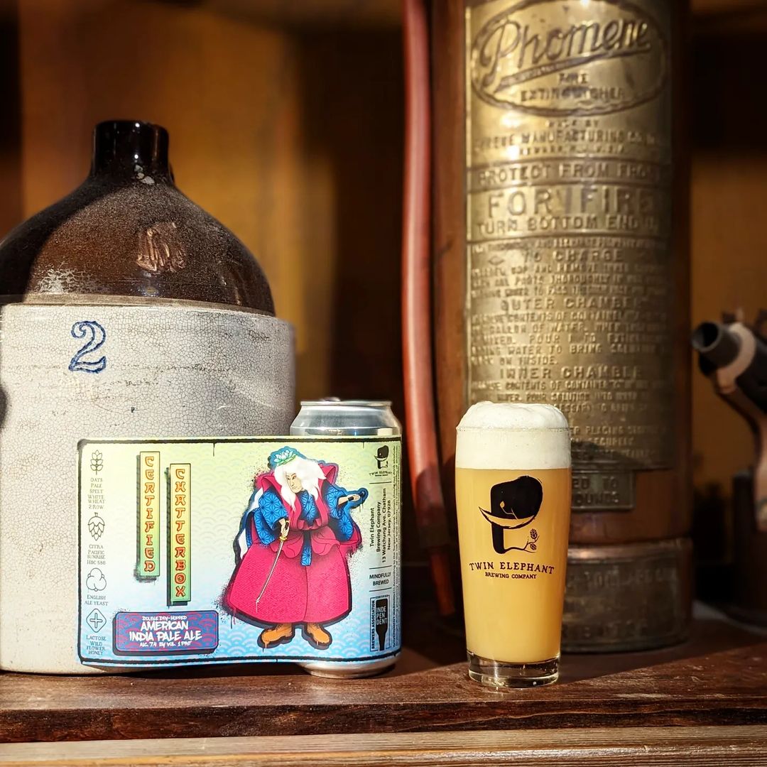 CERTIFIED CHATTERBOX | American IPA | 7.4% – Twin Elephant Brewing Company