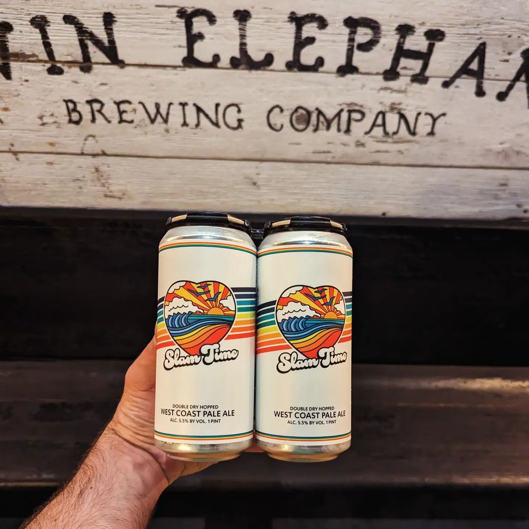 SLAM TIME | West Coast Pale Ale | 5.5% – Twin Elephant Brewing Company