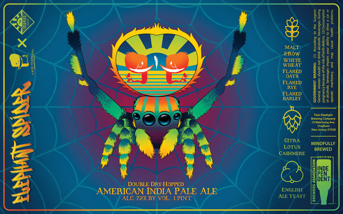 Elephant Spider - Four Pack – Twin Elephant Brewing Company