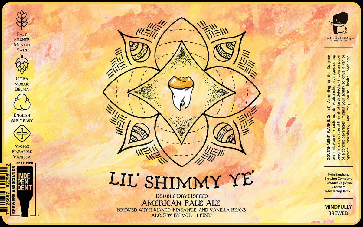 Lil' Shimmy Ye': Mango, Pineapple & Vanilla Bean - Four Pack – Twin ...