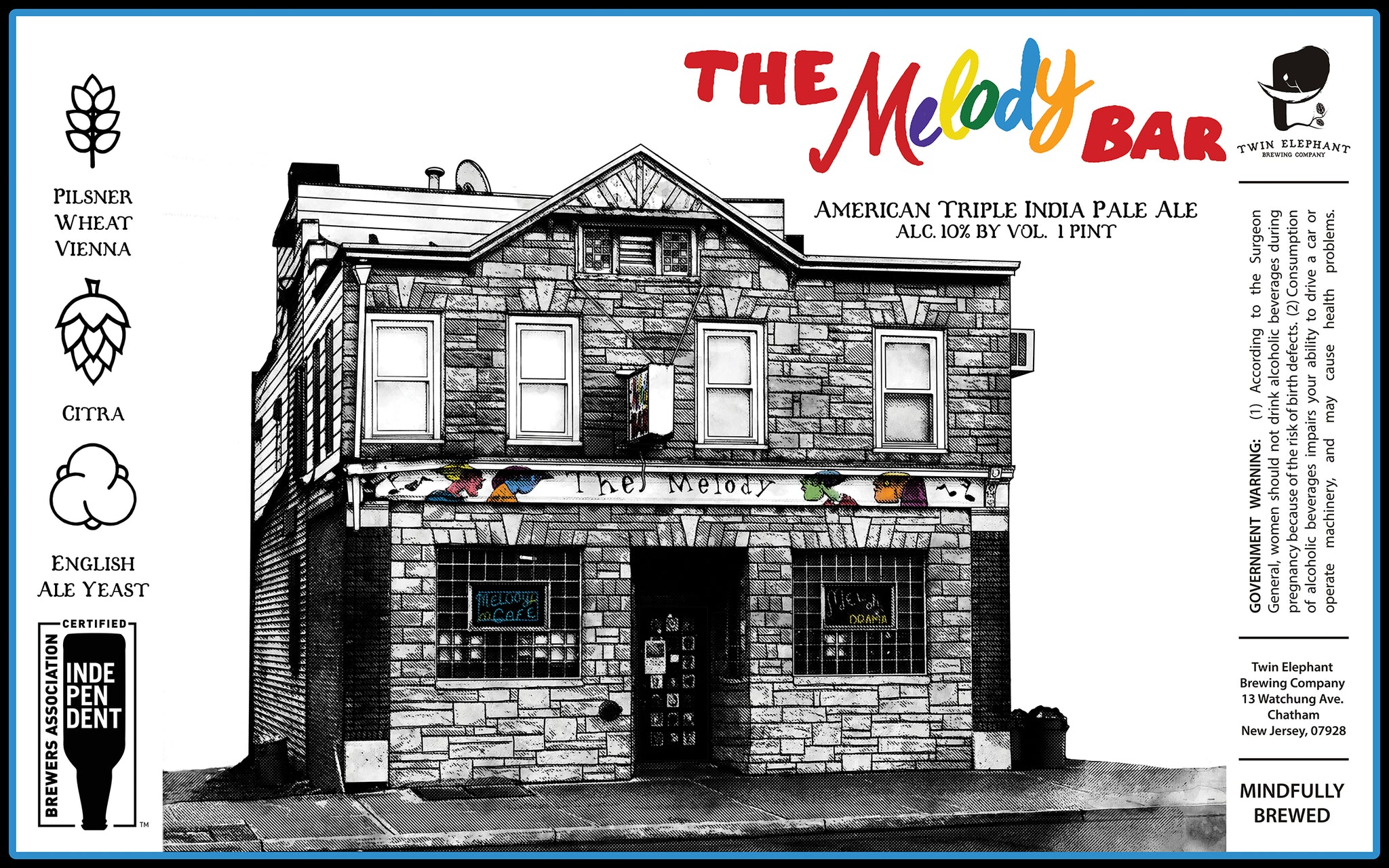 Melody Bar - Four Pack – Twin Elephant Brewing Company