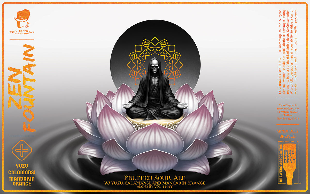 Zen Fountain - Four Pack – Twin Elephant Brewing Company
