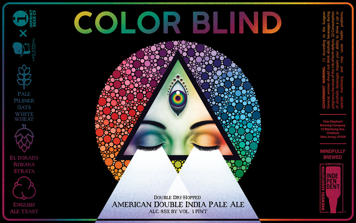 Colorblind - Four Pack – Twin Elephant Brewing Company